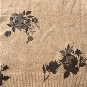 Chelsea & Theodore | Sweaters | Chelsea Theodore Blush Floral Oversized ...